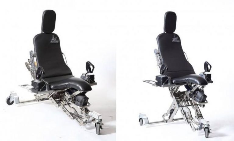 Human Hoist Chair Changes Position Without You Having to Move a Muscle